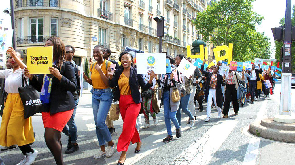 HWPL: French Peace Walk for DPCW - A STEP TOWARDS PEACE