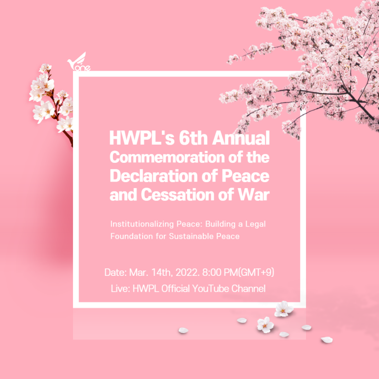 6th DPCW | Can peace ever be achieved? - A STEP TOWARDS PEACE