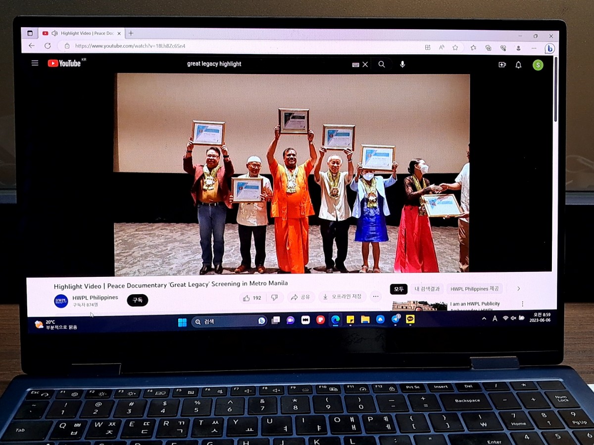 Peace Documentary "GREAT LEGACY" Highlight Review - A STEP TOWARDS PEACE